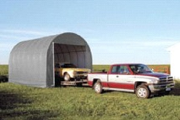 Canvas carports, sheds, garages for car, truck, watercraft storage