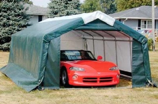 Canvas carports, sheds, garages for car, truck, watercraft storage