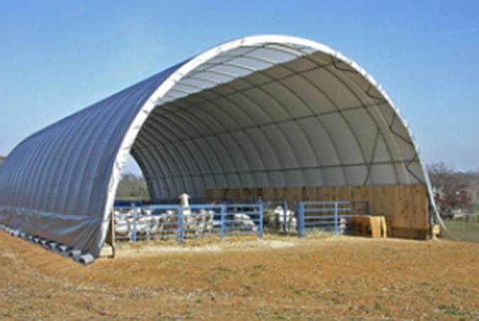 Farm hoop buildings, ranch hoop barns - Rasmar Industries