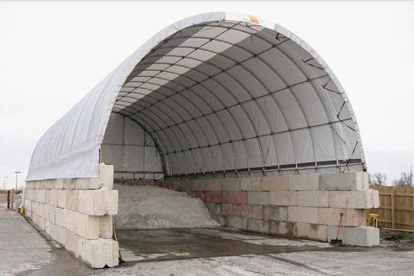 Round storage tents - Rasmar Industries