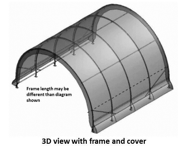 Quonset tent shelter - Rasmar Industries