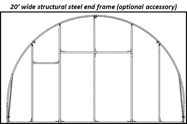 Quonset tent shelter - Rasmar Industries