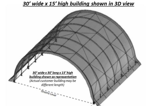 Arch storage tents - Rasmar Industries