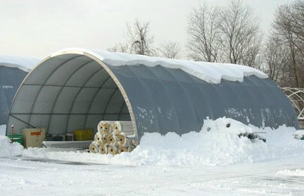Canvas storage buildings - Rasmar Industries