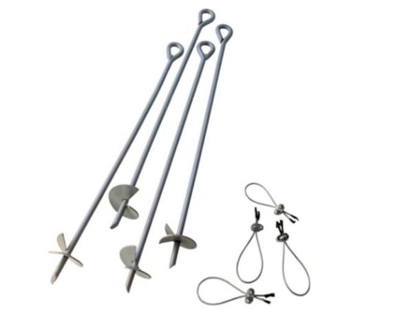 (4) 30" Auger Anchor - Rasmar Industries