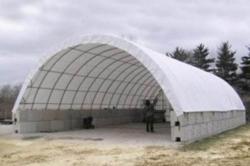 Ground mount hoop buildings - Rasmar Industries